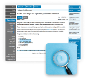 Consolidated Legislation - EHS Compliance Experts | Barbour EHS